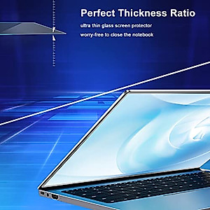 YINOVEEN Tempered Glass Screen Protector for Dell Inspiron 14 5420 5425 5430 / Dell Inspiron 14 Plus 7420 7425 7430, Aspect Ratio 16:10 Laptop, 9H, Tempered Glass Screen Film Guard