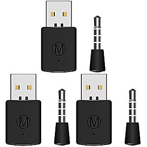 3pcs. Black Usb Dongle Head Mini for Adapter Ps