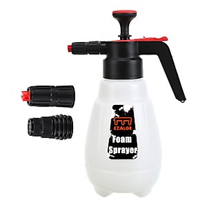 Foam Sprayer, Foaming Pump Sprayer, Hand Pressure Snow Foam Blaster Water Sprayer, Hand Pressurized Soap Sprayer, Manual Foam Cannon 1.8L