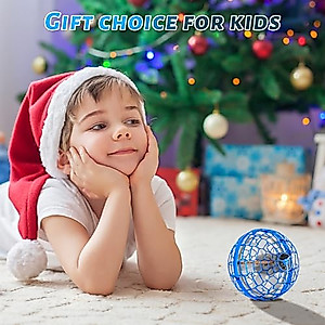 Beavo Boomerang Ball: Hover Ball Toy, Blue, 6+, USB Charging, Includes USB Cable