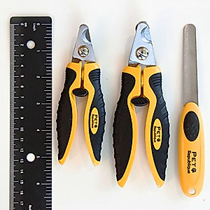 Pet Republique Dog Nail Grinder and Nail Clippers Series Size Option Dogs: Small, Medium, Large Dogs – Dog Claw Trimmer Kit (Clippers Only, Medium)