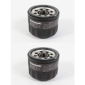 Kawasaki 49065-0721 Oil Filter Replaces 49065-7007 (2 Pack)