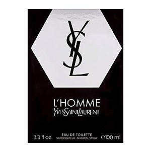 L'HOMME YVES SAINT LAURENT by Yves Saint Laurent EDT SPRAY, 3.3 Fl Oz