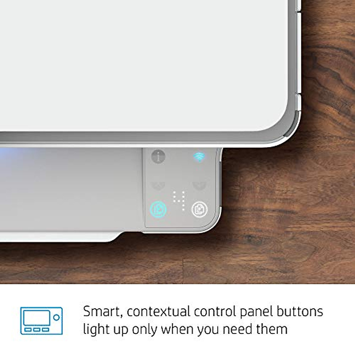 HP Envy 6055e Wireless Color All-in-One Printer with 6 Months Free Ink (223N1A) (Renewed Premium),white