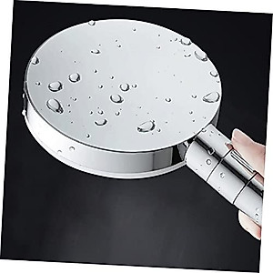 Yardwe 1pc Shower Head Handheld Shower Portatiles Waterfall Showerhead Shower Spray Head Adjustable Shower Head Shower Head for Bathroom Shower Nozzle Pressurized Shower Head Accessories