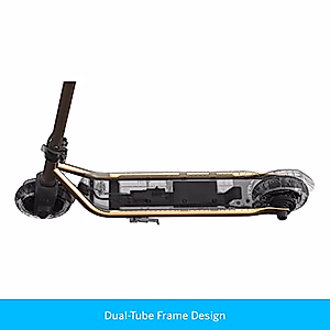 Segway Ninebot eKickScooter ZING C8, Electric Kick Scooter for Kids, Teens, Boys and Girls, Lightweight and Foldable, Light Grey & Yellow