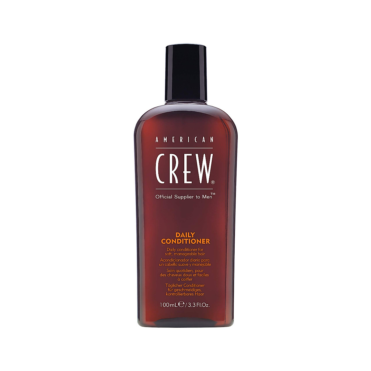 Men's Conditioner by American Crew, Daily Conditioner for Soft, Manageable Hair, Naturally Derived, Vegan Formula, Citrus Mint, 3.3 Oz