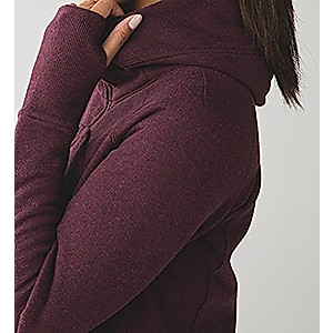 lululemon Scuba Hoodie III Heathered Bordeaux Drama (6)