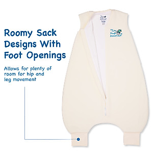 Baby Merlin's Magic Dream Sack Walker - Microfleece Baby Wearable Blanket - Cream - Baby Sleep Sack 12-18 Months