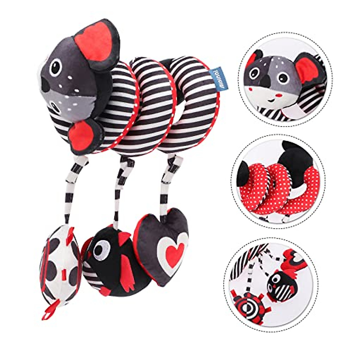 Kisangel Car Seat Toys Car Toys 3pcs Animal Rattle Infant for Ster Crib Carseat Baby Toy Car Seat Toys Car Toys