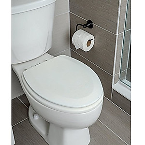 Amazon Basics AB-BR808-OR Modern Euro Toilet Paper Holder, Oil Rubbed Bronze