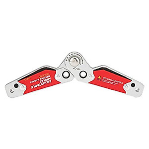 Adjustable Welding Magnet, 20°~200° Adjustable Angles Magnetic Welding Holder for Welder,Other welding equipment and accessories