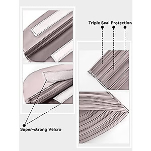 HEETA 2 Pack Waterproof Pouch, Screen Touch Sensitive Waterproof Dry Bag with Adjustable Waist Strap | Keep Your Phone and Valuables Dry | for Swimming Kayaking Boating Fishing Beach Diving Surfing