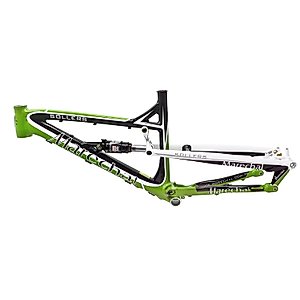 SwishTi Marechal Sollers Mountain Bicycle Bike Frame for All Mountain/Enduro/Free Ride use w/Rockshox Shock in 26"/27.5" (Green, 27.5")