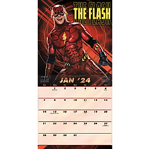 2024 DC Comics The Flash Wall Calendar