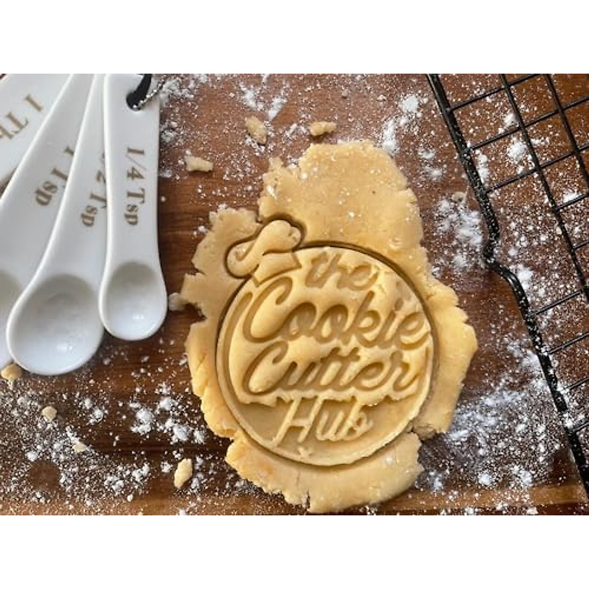 The Cookie Cutter Hub Oh Baby Embosser/Stamp for Cupcakes Fondant Icing Clay Cake Baking Decoration