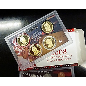 2008 S Silver Proof Set Various US Mint Proof