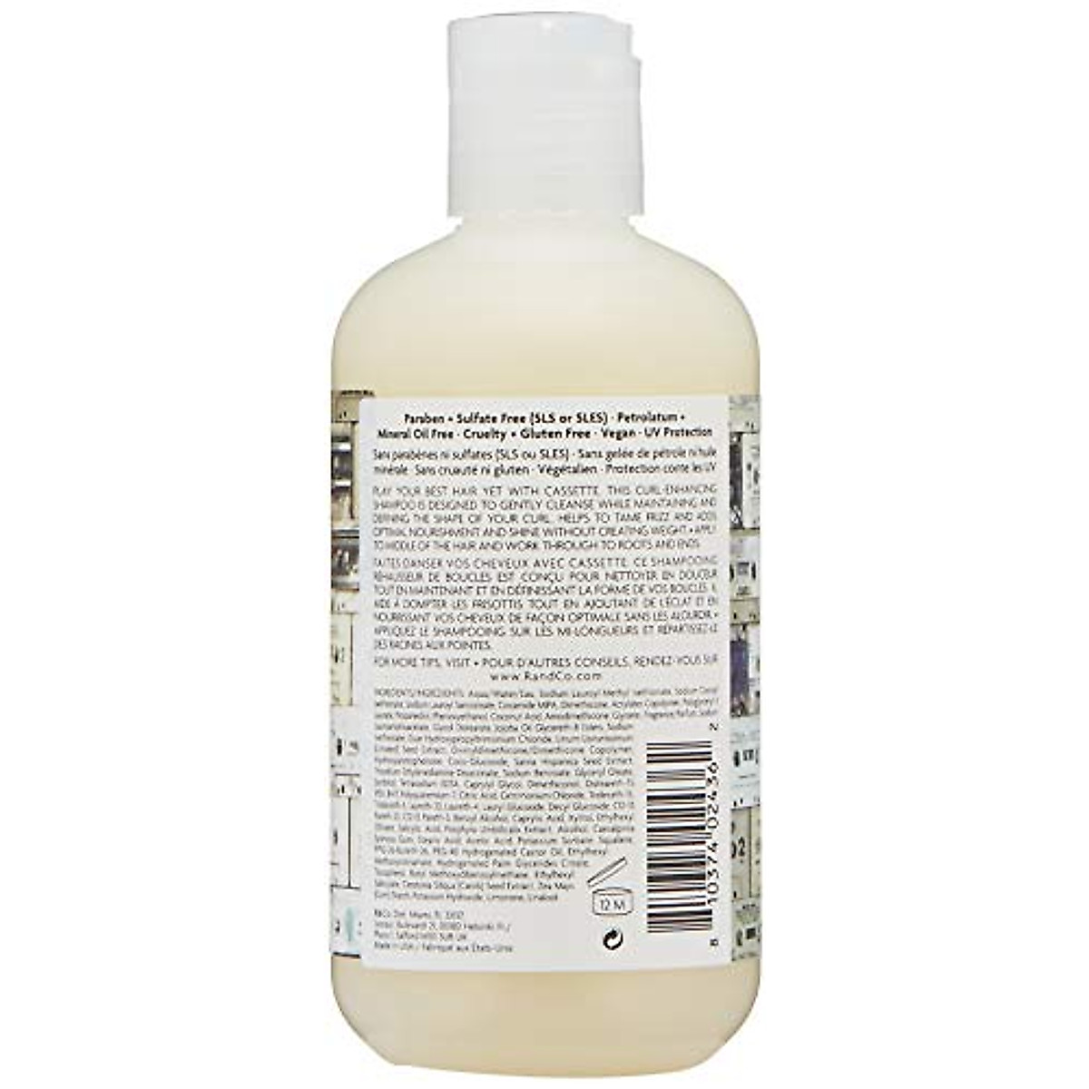 R+Co CASSETTE Curl Shampoo + Superseed Oil Complex CASSETTE Curl Shampoo + Superseed Oil Complex 251 ml / 8.5 oz