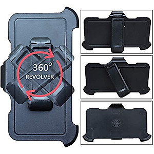 Replacement Belt Clip Holster for OtterBox Defender Series Case Apple iPhone 12, iPhone 12Pro - 6.1"