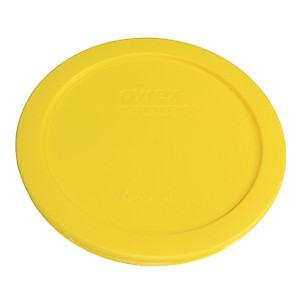 Pyrex (1 7201 4 Cup Glass Bowl and (1) 7201-PC Meyer Lemon Yellow Lid Made in the USA