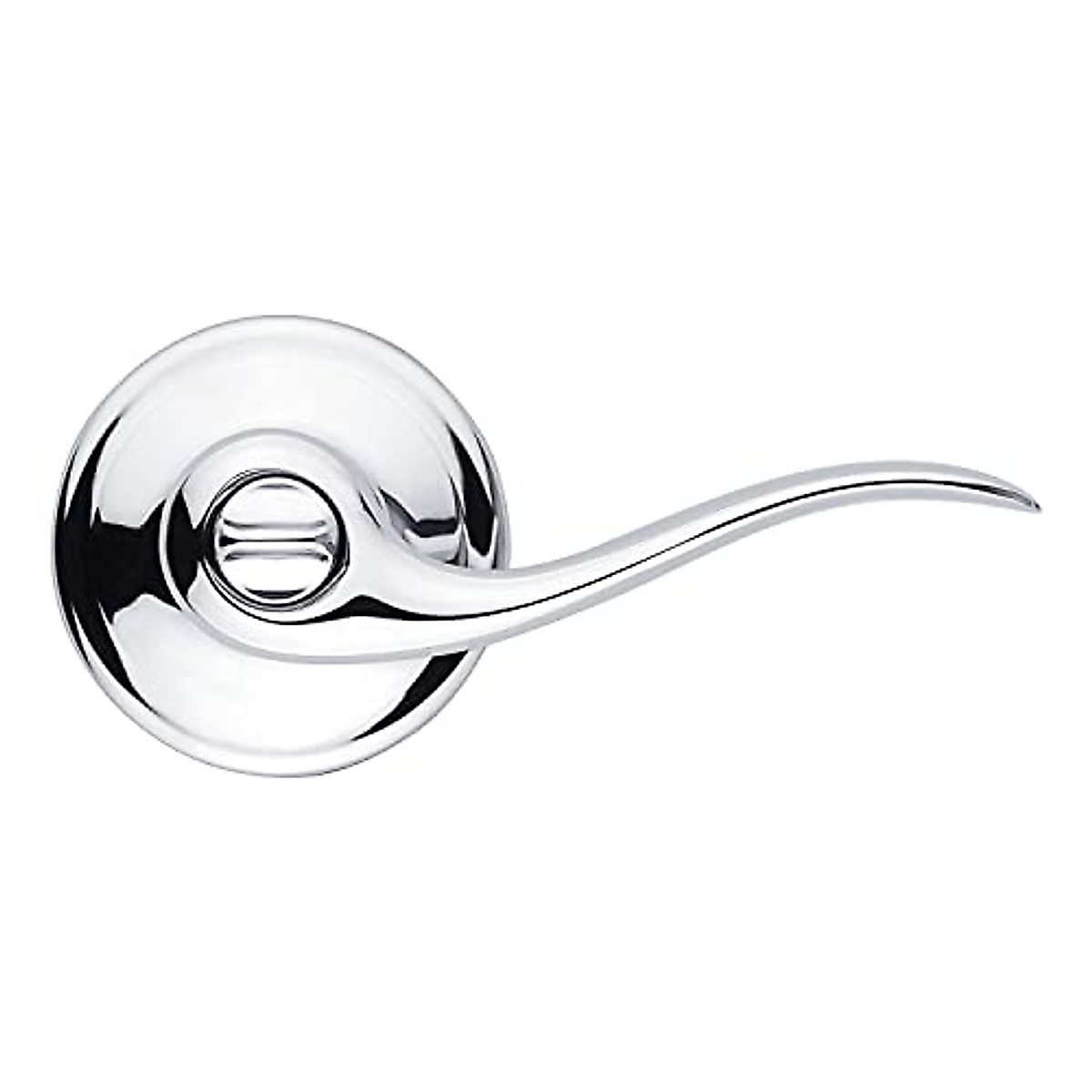 Kwikset 97402-905 Tustin Entry Lever Featuring Smartkey Re-Key Security, Polished Chrome