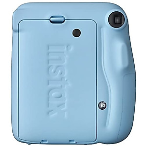 Fujifilm Instax Mini 11 Instant Camera - Sky Blue 4.8" x 4.2" x 2.6"