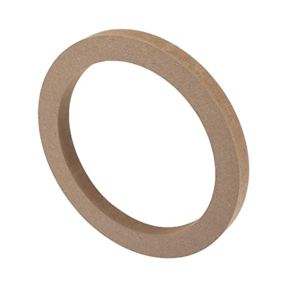 X AUTOHAUX 4 Pcs 6.5" Universal Wooden Car Speaker Subwoofer Mounting Spacer Rings Adapter Bracket Holder Plate