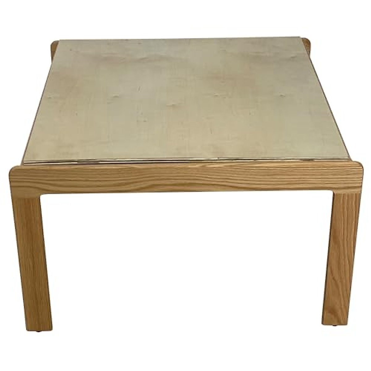 Fun Builder Table-Compatible with DUPLO® Brand Blocks w/Storage Nets-100% American Made-Solid Maple Wood Frames-Patent Pending Table Assembly-NO Tools and NO Hardware-Ready in 10 Minutes!-32" x 32"