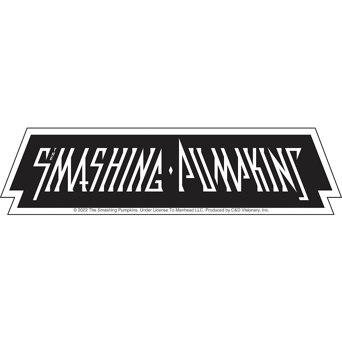 Smashing Pumpkins Box Logo Sticker