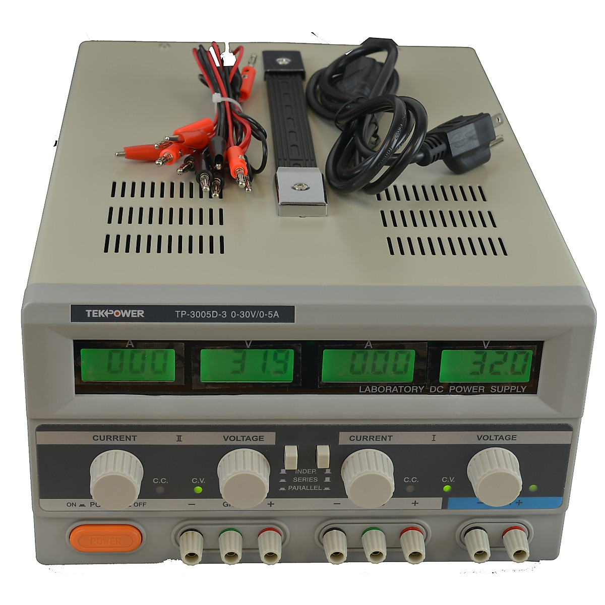 Kaito 30V/5A Triple Output DC Power Supply, HY3005D3,TP3005D-3