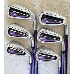 Tall Womens Golf Club Set - Custom Made for Ladies 5ft-7in to 6ft-1in Tall Complete Driver, Fairway Wood, Hybrid, Irons, Putter, Clubs & Stand Bag