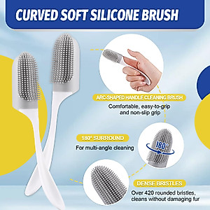 Ninibabie Cat Acne Chin Treatment,Cat Black Seed Cleaner,Improved Skin Health and Black Seed Removal,Updated Cat Ance Brush,Soothes Chin Acne,Oil Control 5.07fl.oz