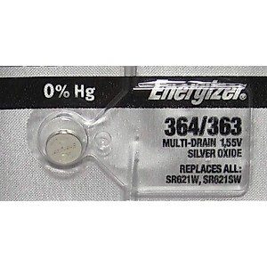 Energizer 1.5v #364/363 Watch/calculator Batts