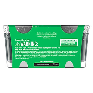 Glade Jar Candles, Fragrance Candles Infused with Essential Oils, Air Freshener Candles, Multiple Scents Available! (Pine Wonderland, 3.4oz- 2 Candles)