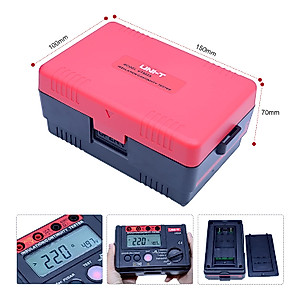 UNI-T 2500V Digital Insulation Resistance Meter Tester Megohmmeter Highly Voltmeter Continuity Tester w/LCD Backlight UT502A