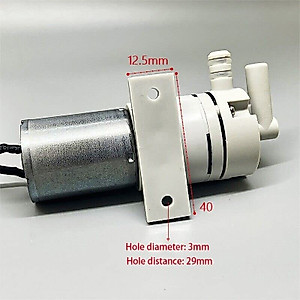 Electric Submersible Pump 3711PW 12V Micro 370 Motor Diaphragm Pump Mini Self-priming Suction Pump Land Self-priming Pump Sump Pump