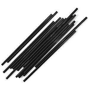 Black Cocktail Straws -500 pack
