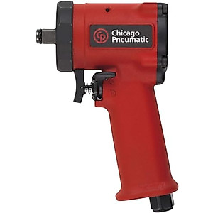 Chicago Pneumatic CP7732 1/2 Inch Air Impact Wrench, Steel Front Cover, Aluminum Body, Jumbo Hammer, One-Hand Operation, Max Torque Output 450 ft-lbs / 610 Nm, 9000 RPM