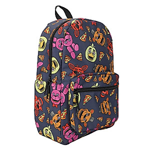 Five Nights At Freddy's Characters School Backpack, FNAF Chica Foxy Bonnie