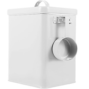 UPKOCH Box Kitchen Storage Bucket Washing Powder White Laundry Bag Iron