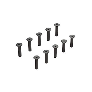 ARRMA Flat Head Hex Machine Screw, M3.5x16mm (10), ARA703016