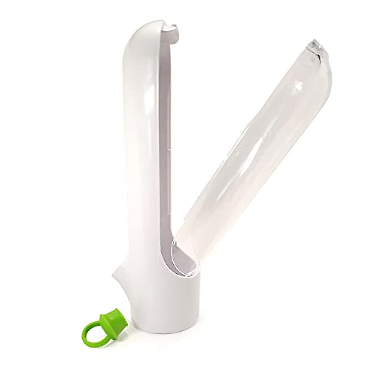 Caliber Cooks, Herb Saver Fresh Keeper Pods Produce Keeper Cilantro Containers for Refrigerator Storage Container for WellPacked Herb Holder Preserve Longer Well Sealing Lid , 9.8x6.6x25.1cm