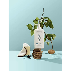 Native Sea Salt & Cedar 2-in-1 Shampoo and Conditioner, Full & Thick |Sulfate Free, Paraben Free, Dye Free, with Naturally Derived Clean Ingredients| 16.5 oz