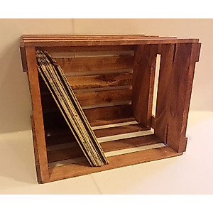 Darla'Studio 66 Vinyl Record Holder Wood Crate