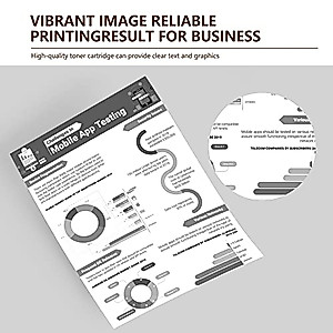 DRAWN TN760 Black Toner Cartridge Compatible 1 Pack TN-760 High Capacity(3500 Pages) Toner Cartridge Replacement for Brother DCP-L2550DW MFC-L2750DWXL HL-L2350DW L2390DW L2395DW Printer