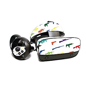 MightySkins Skin for Oculus Rift S - Fun Guns | Protective, Durable, and Unique Vinyl Decal wrap Cover | Easy to Apply, Remove, and Change Styles | Made in The USA