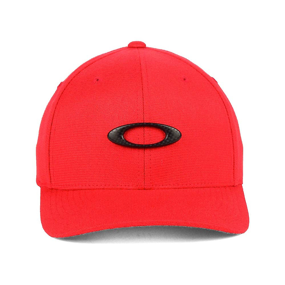 Oakley Tin Can Carbon Fiber Stretch-Fitted Cap Black