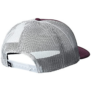 Quiksilver Men's Omnipotent Trucker Hat, Ruby Wine, One Size