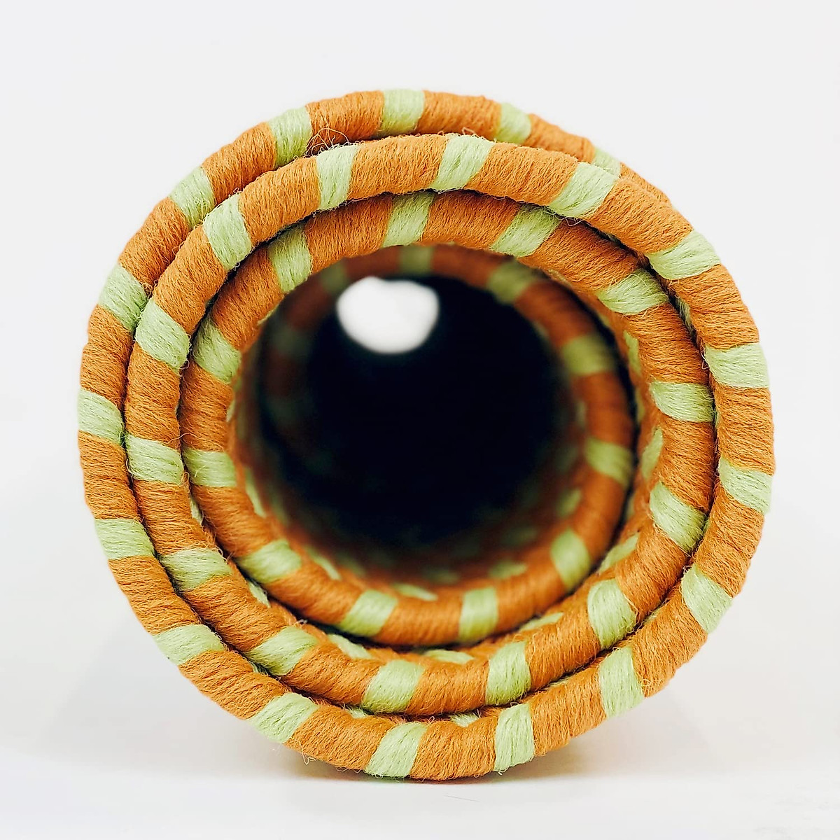 Colonial Mills Kingston Braided Rug, 4x6, Orange