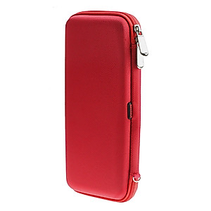 Navitech Black Graphics Calculator Hard Case/Cover with Storage Pouch Compatible with The Texas Instruments Ti 84 Plus